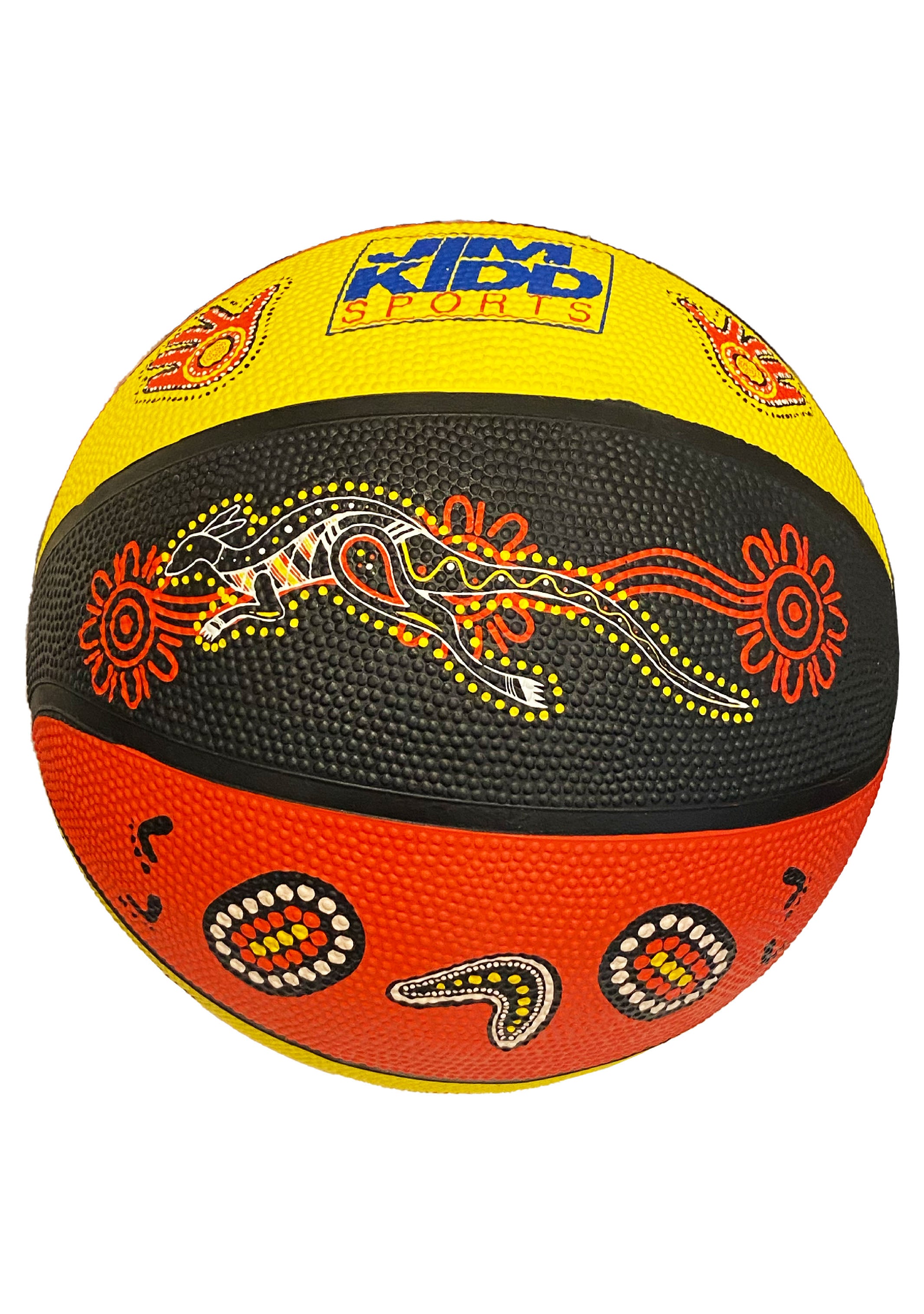 BURLEY x JKS Rubber Indigenous Basketball Size 5 – Jim Kidd Sports