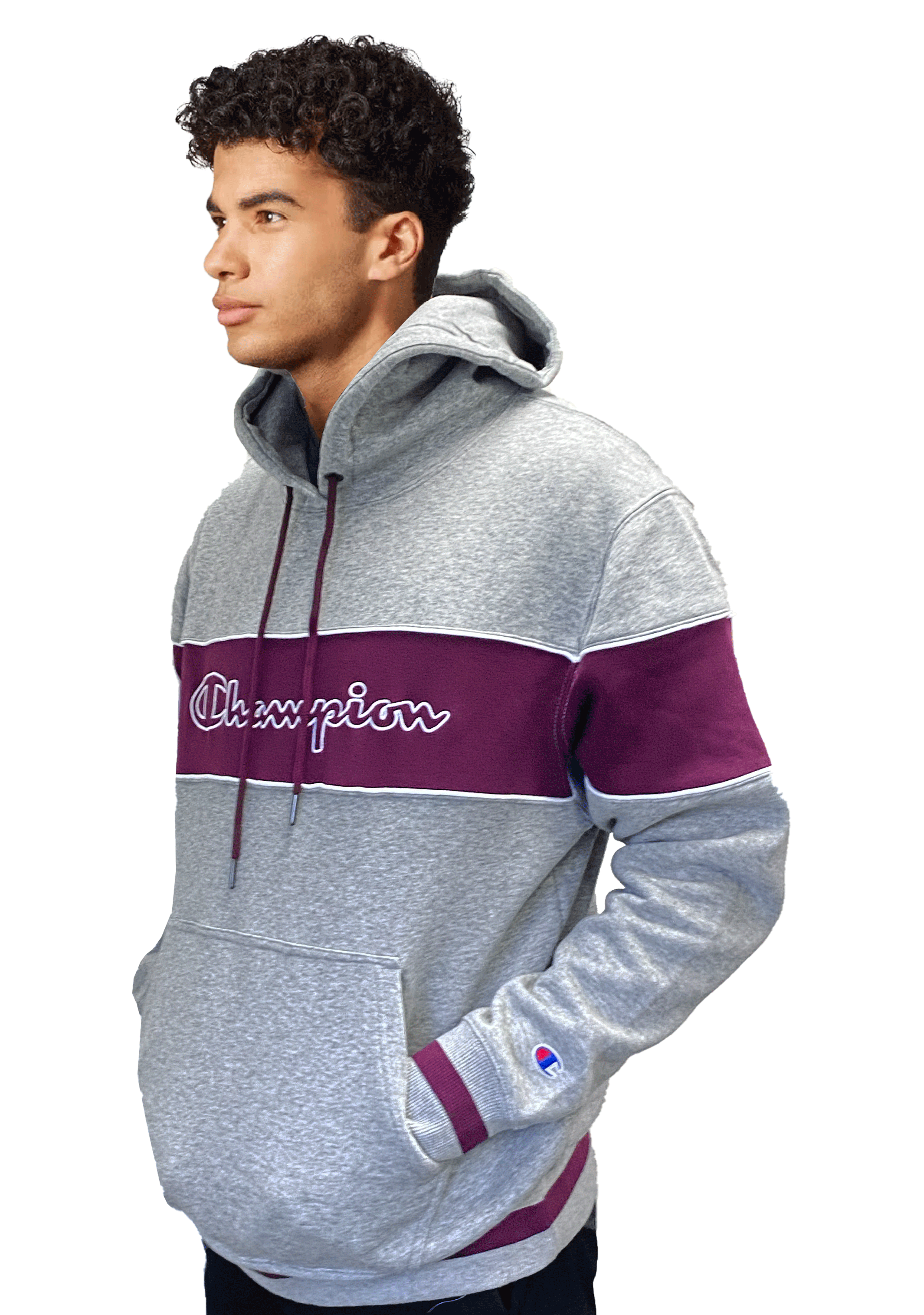 Champion Mens Rochester City Hoodie AVV6N GREY – Jim Kidd Sports