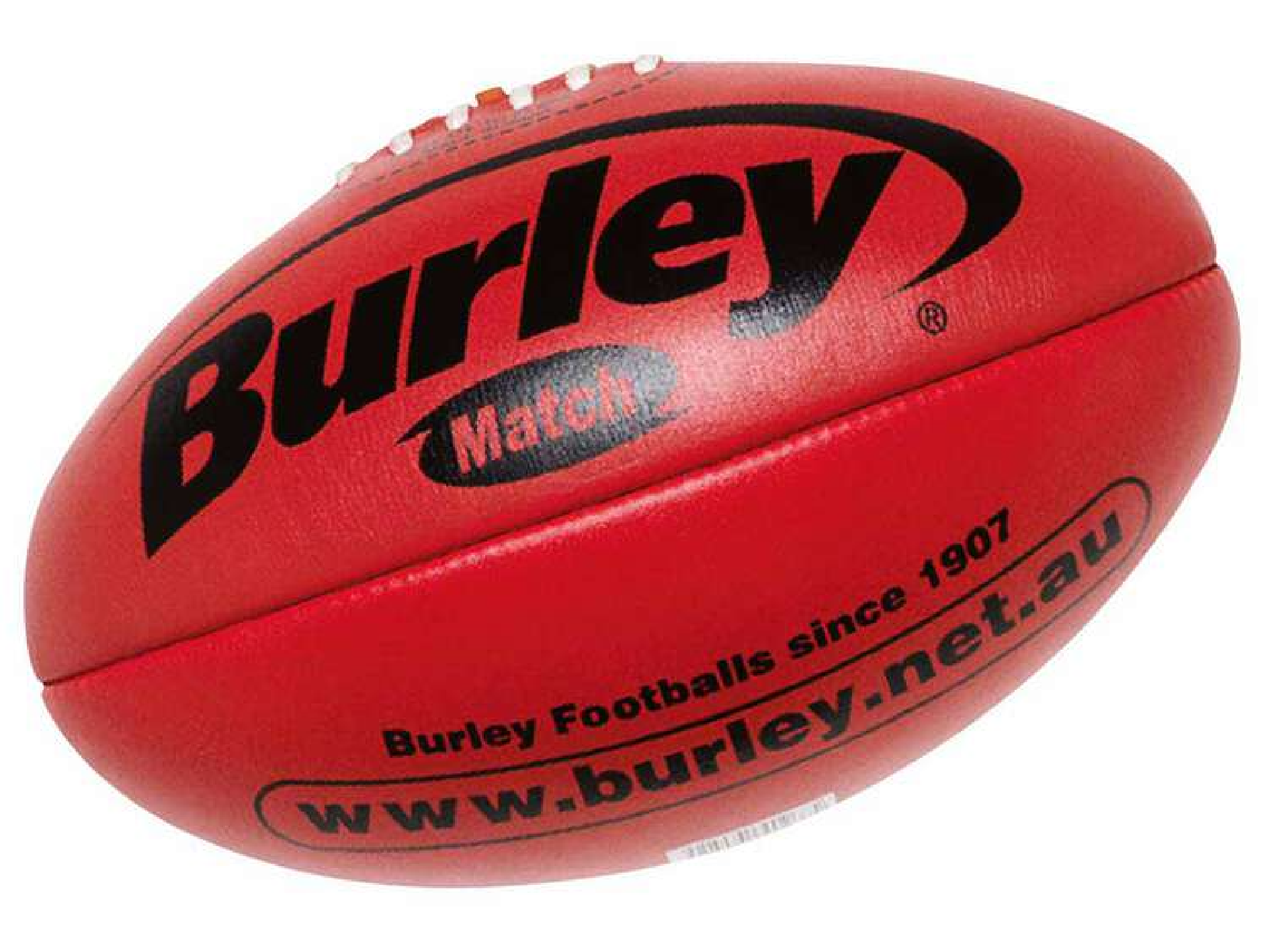 Burley Match Australian Rules Football - Red – Jim Kidd Sports