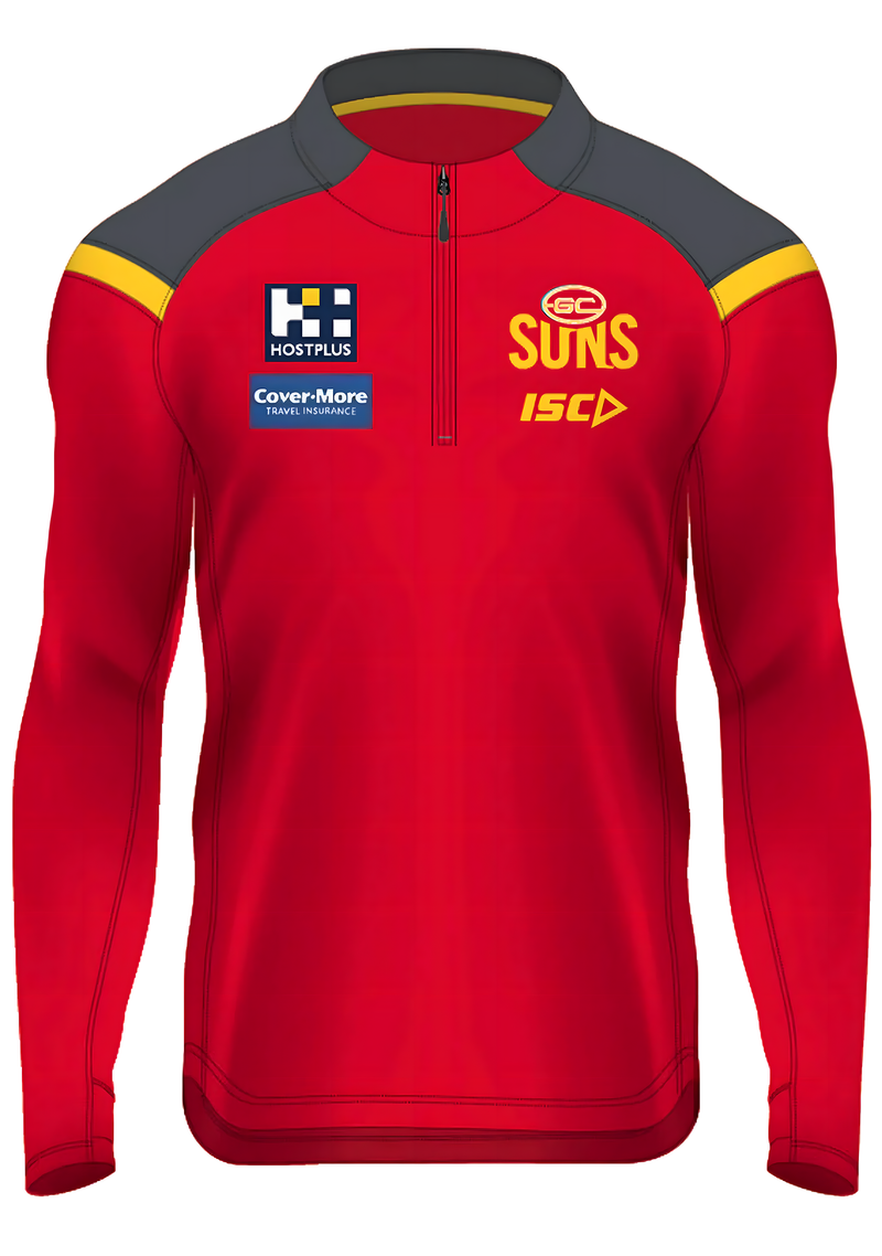 ISC Womens Gold Coast Suns Elite Training Top GS20TOP01L – Jim Kidd Sports