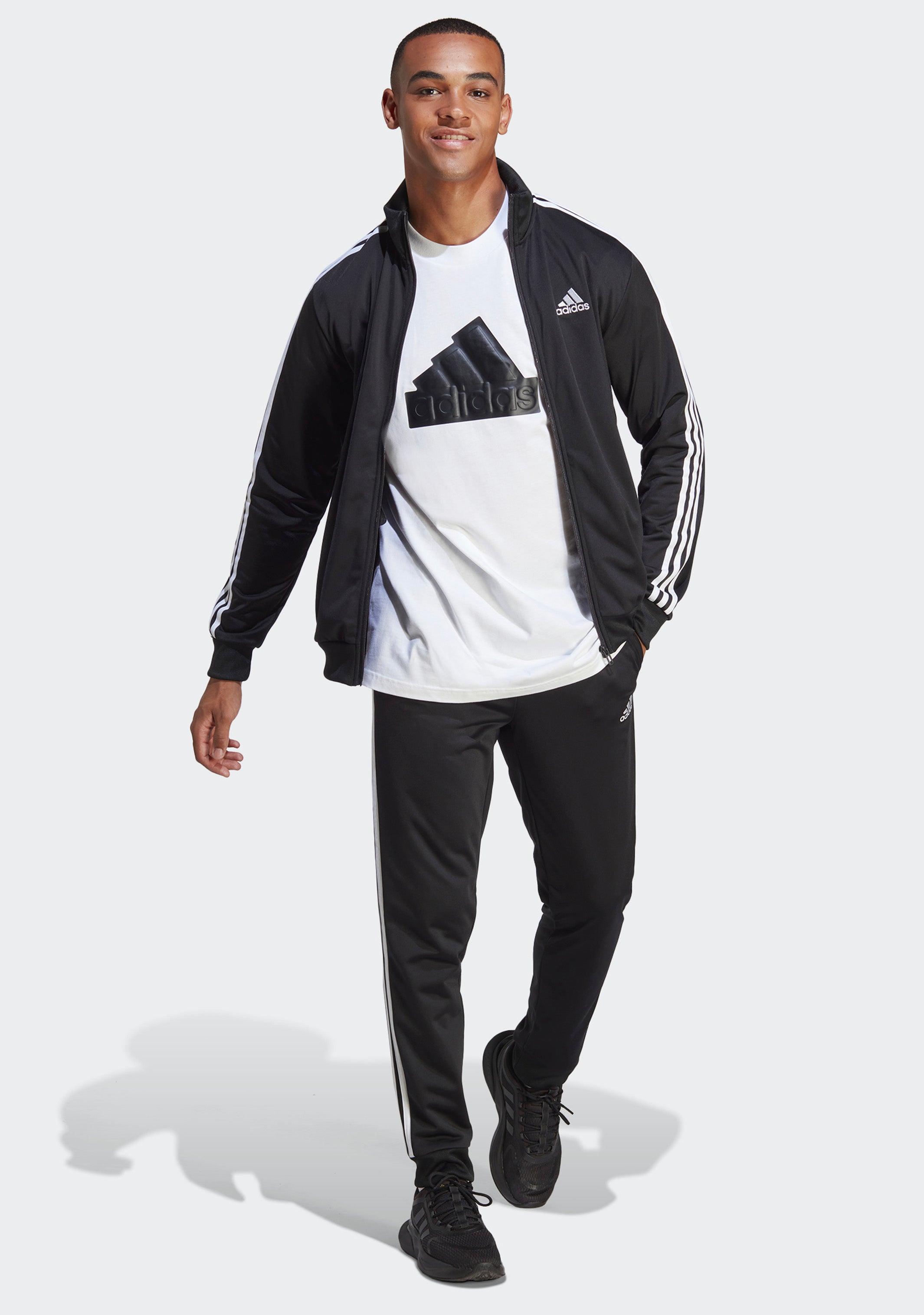 Adidas Men's Primegreen Essentials 3 Stripes Track Top GK9651/IC6747 ...