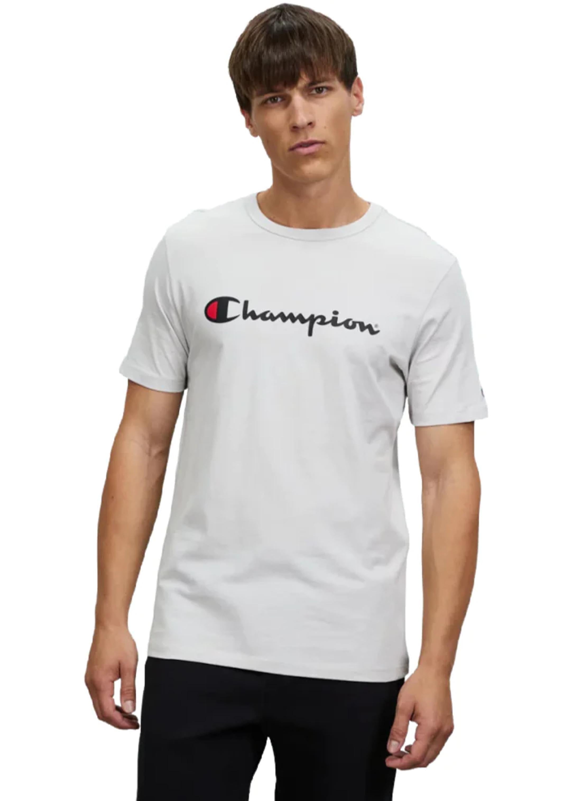 Champion Mens Script Tee AXQPN FWL – Jim Kidd Sports