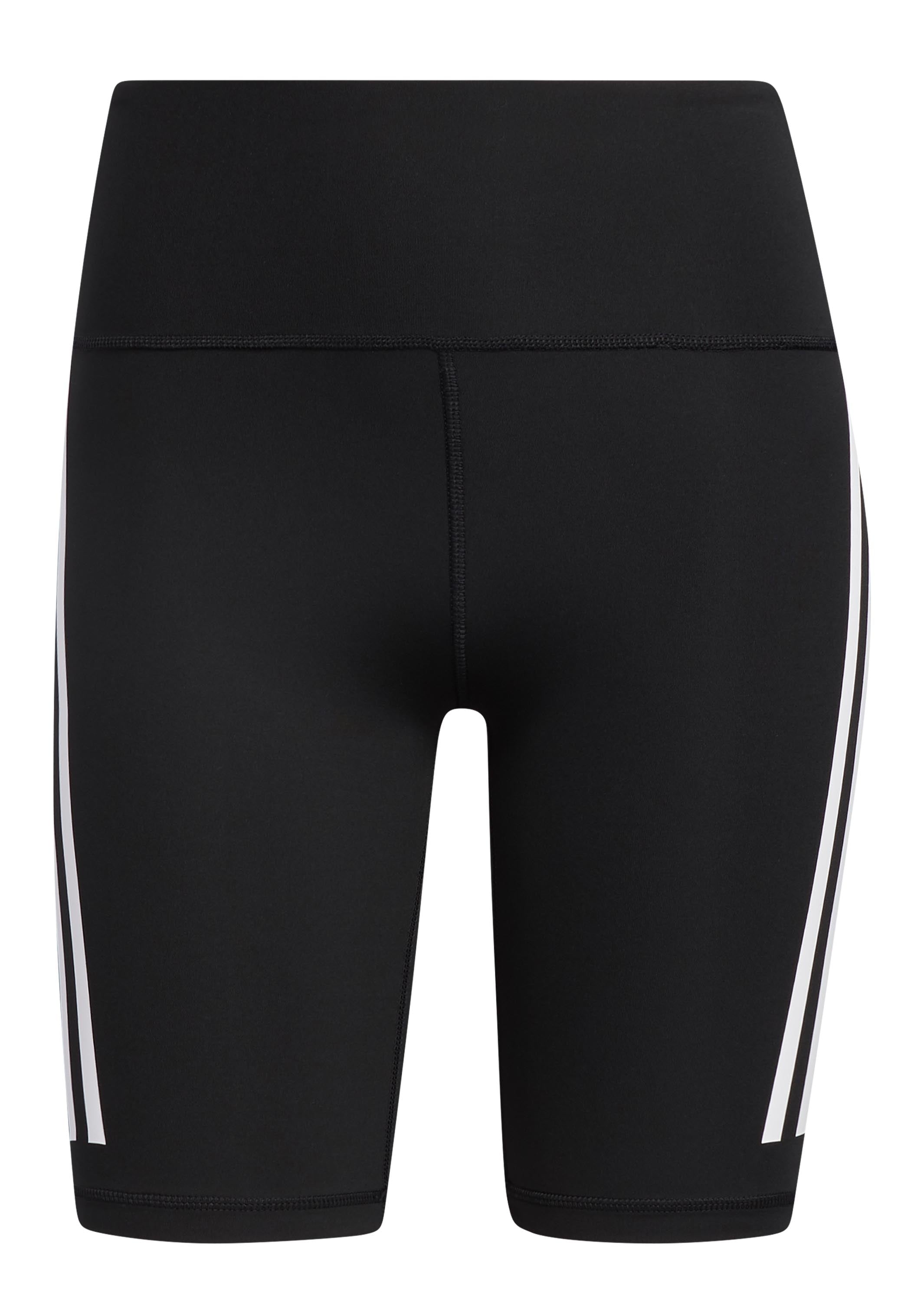 Adidas Womens Optime Trainicons 3-Stripes Bike Short Leggings – Jim ...