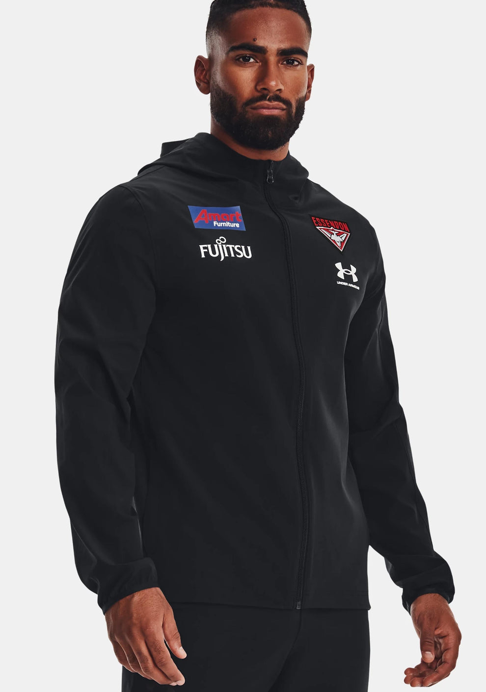 Under Armour Men's Essendon FC Challenger Storm Shell Jacket – Jim Kidd ...