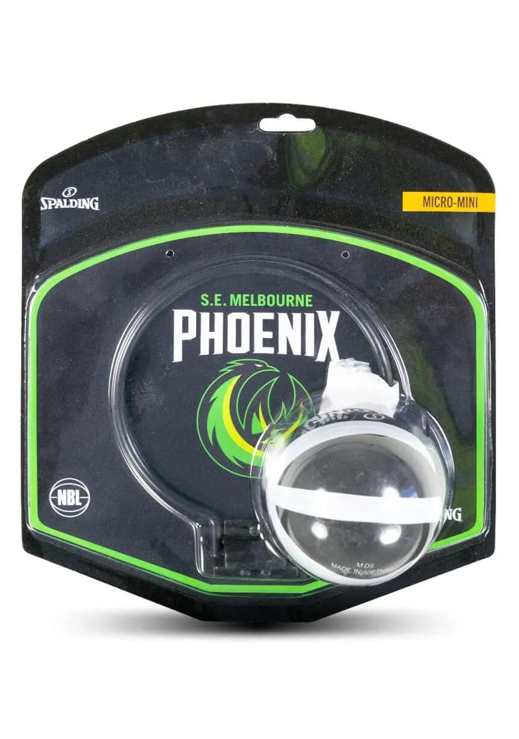 Spalding NBL Team Micro Mini South East Melbourne Phoenix Backboard 50 ...