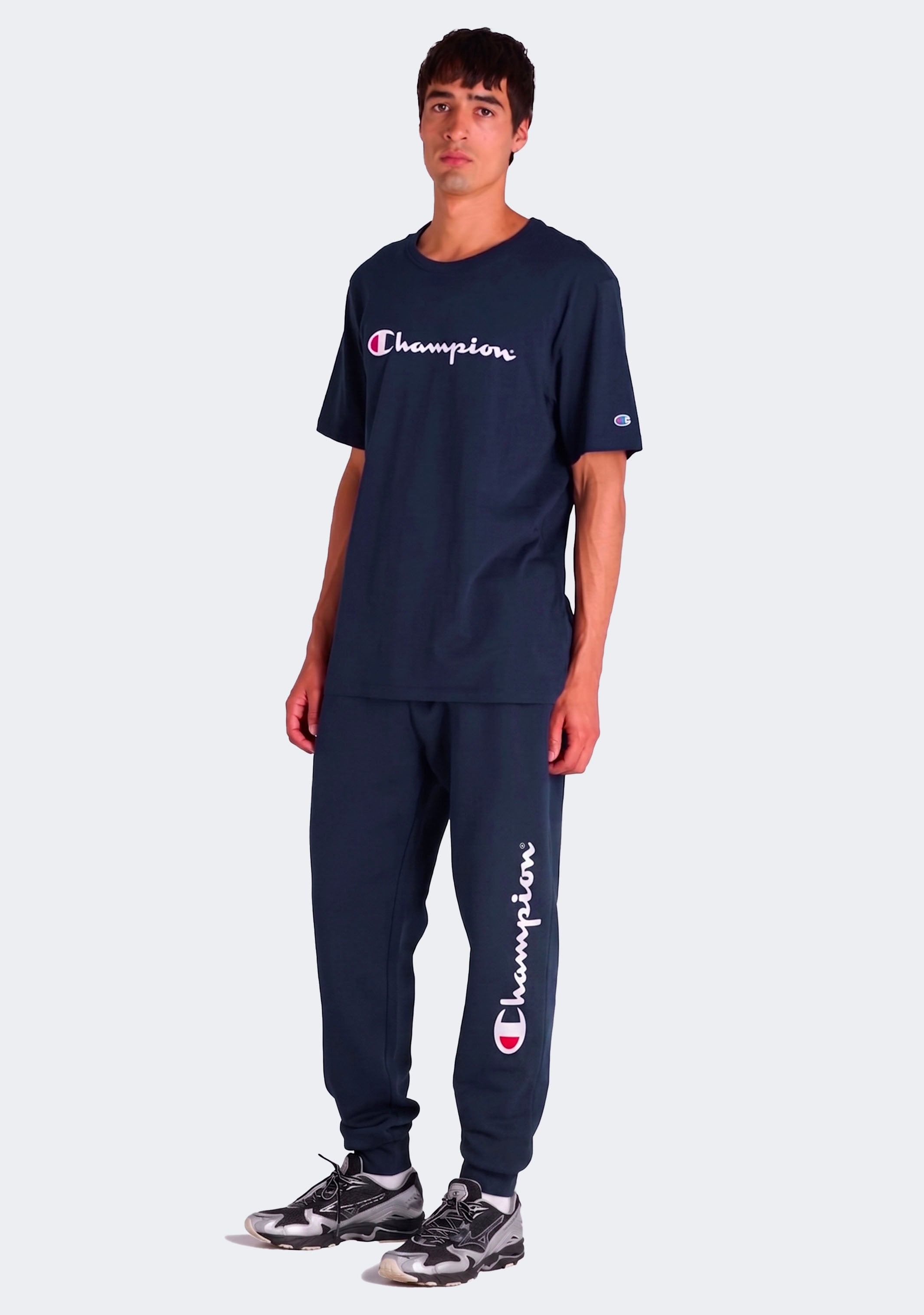 Champion Men's Legacy Script Cuff Track Pants Navy – Jim Kidd Sports