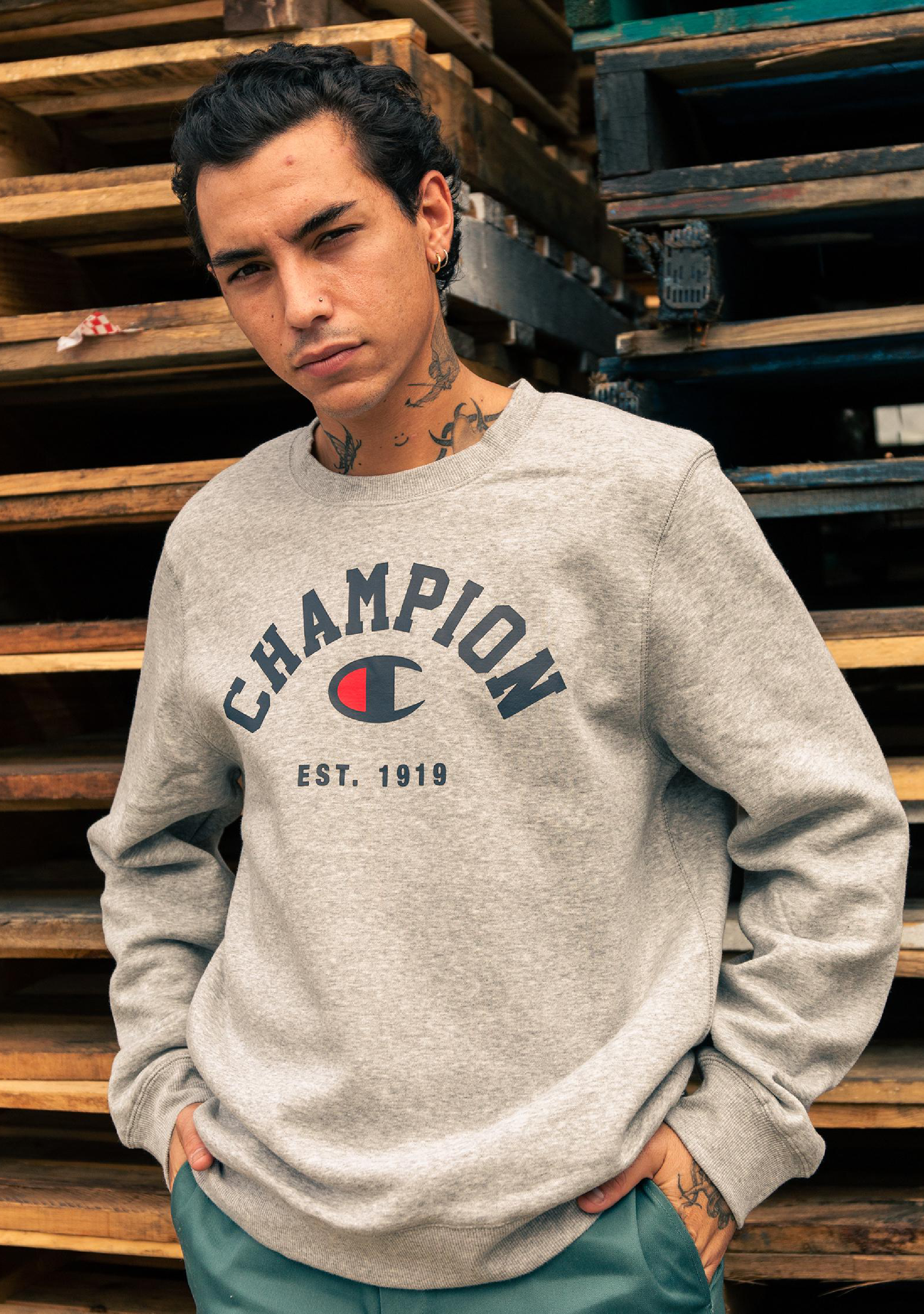 Champion Men's SPS Graphic Print Crew – Jim Kidd Sports