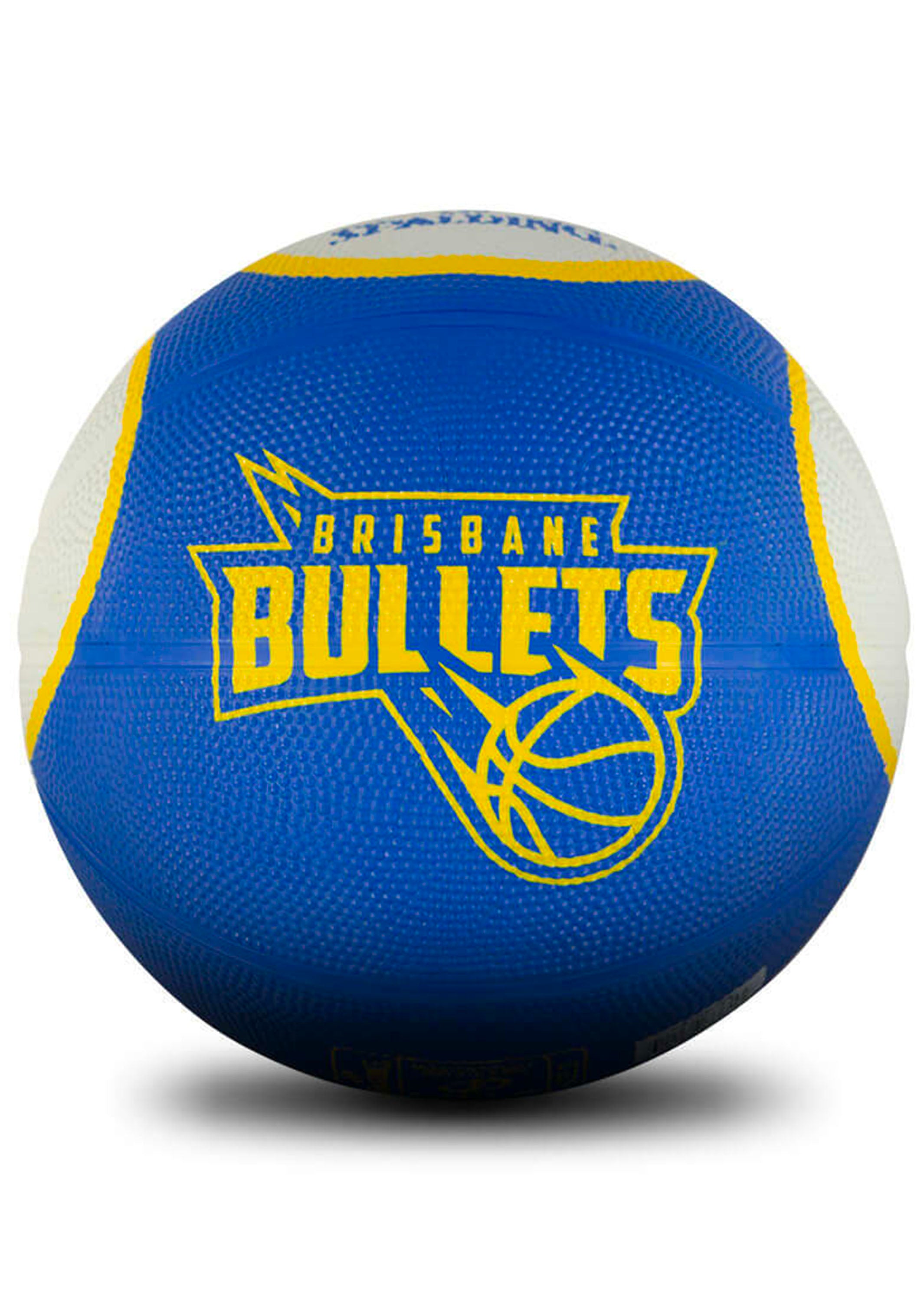 Spalding NBL Brisbane Bullets Jersey Basketball Size 3 6043/NBL/BRI ...