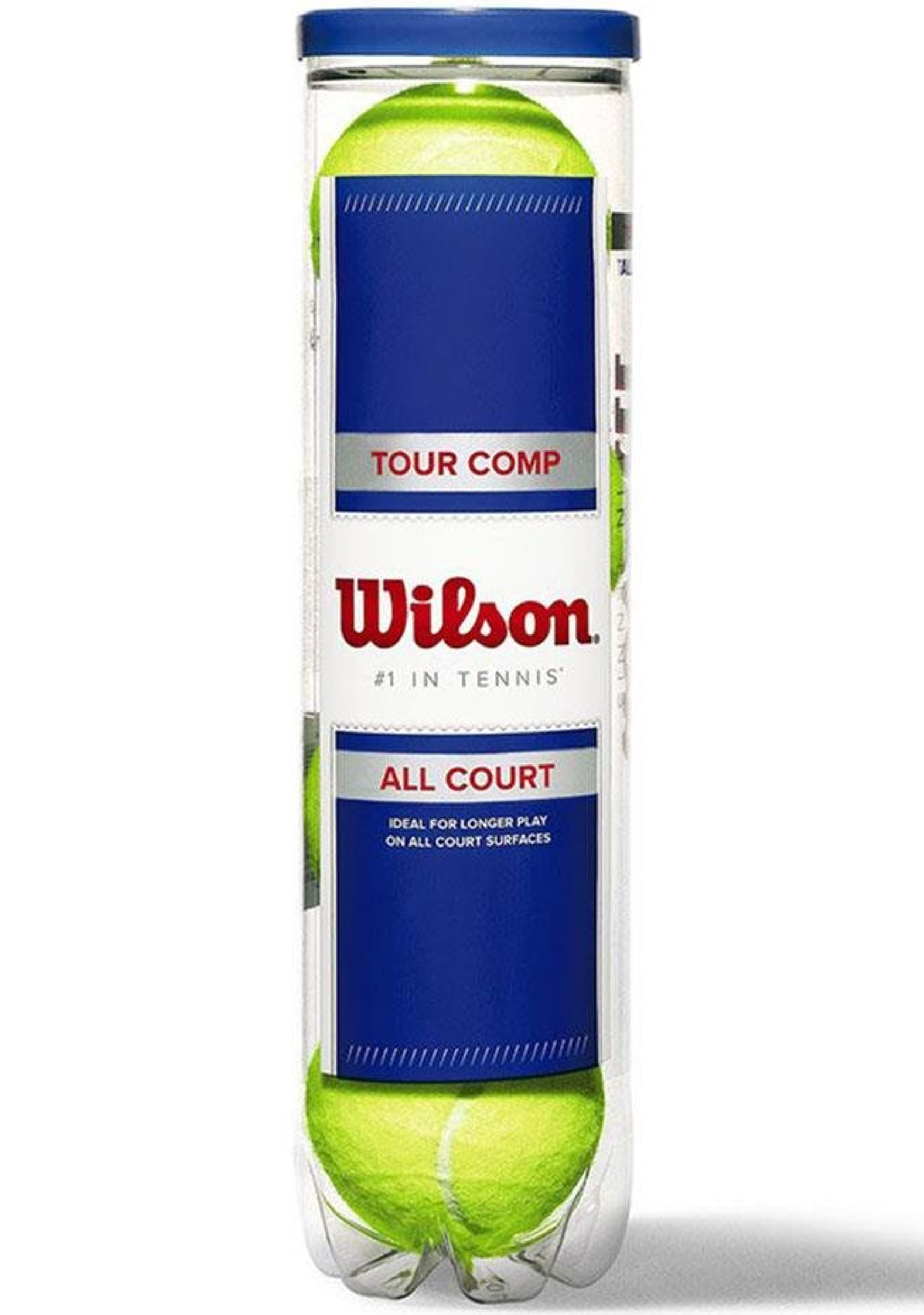 Wilson Tour Comp Tennis 4 Ball Can – Jim Kidd Sports
