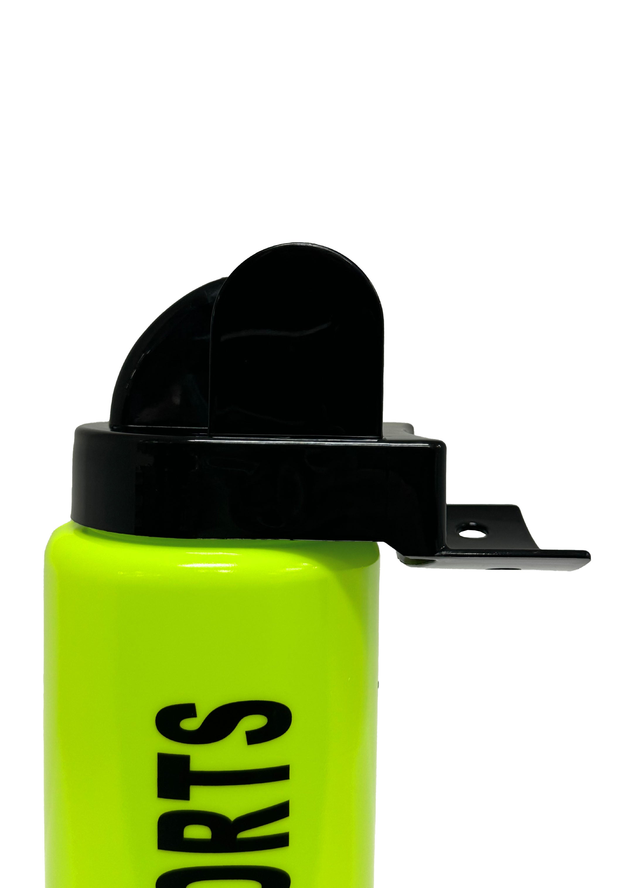 Jim Kidd Sports Chin Rest Water Bottle Lime/Black