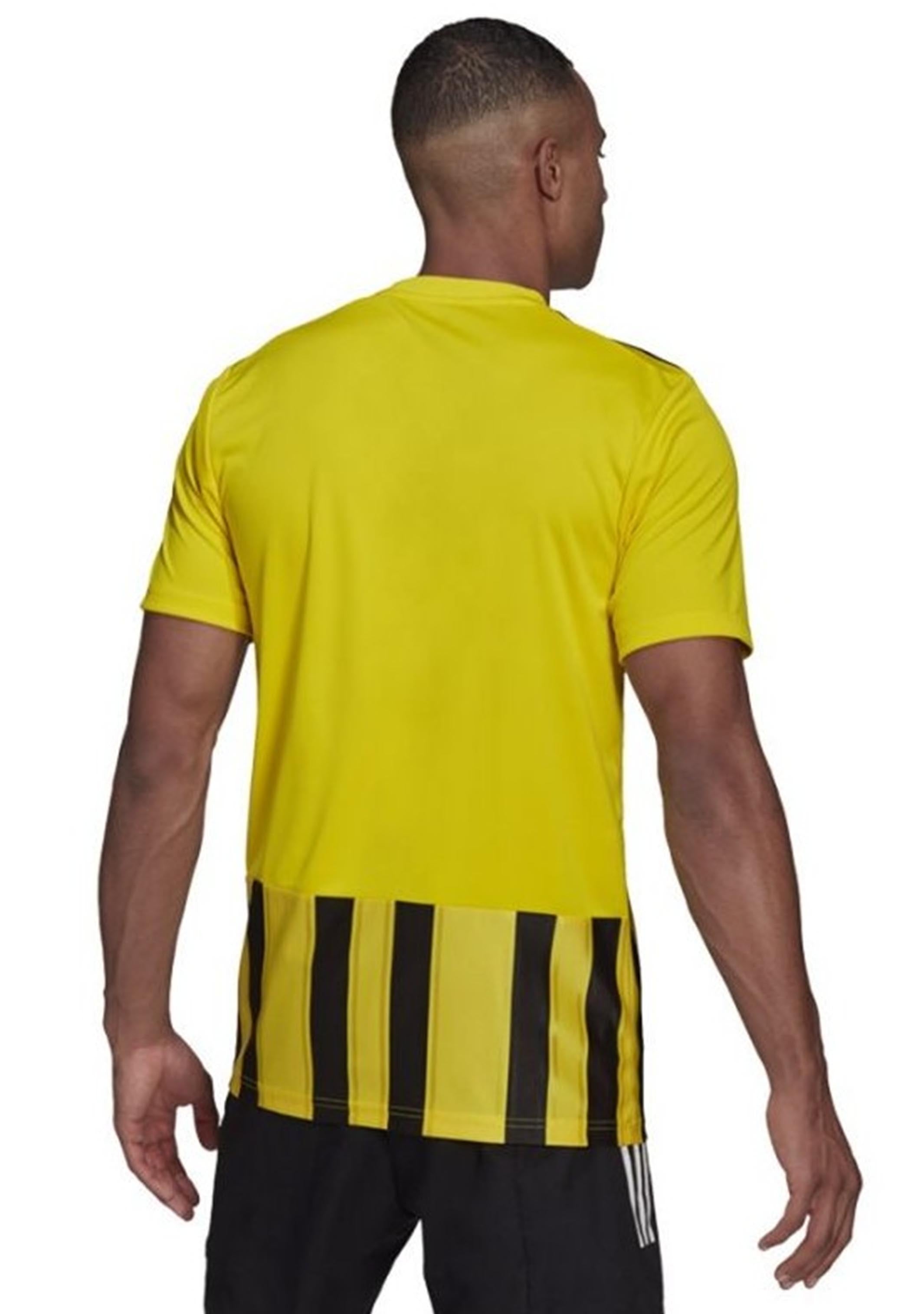 Adidas Mens Striped 21 Jersey Yellow/Black GV1378 – Jim Kidd Sports