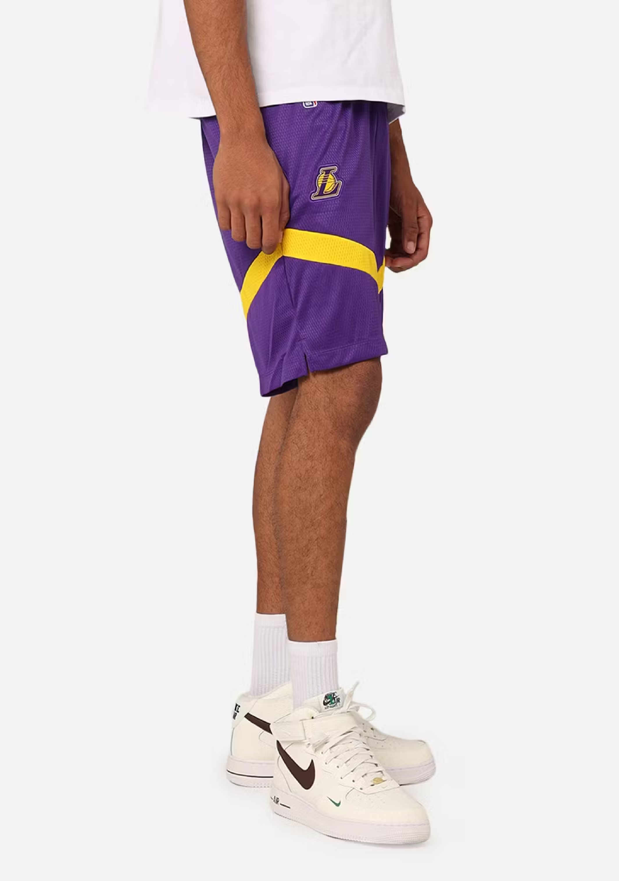 Nike Men's Los Angeles Lakers Icon Practice Shorts DZ3722 504 – Jim Kidd Sports