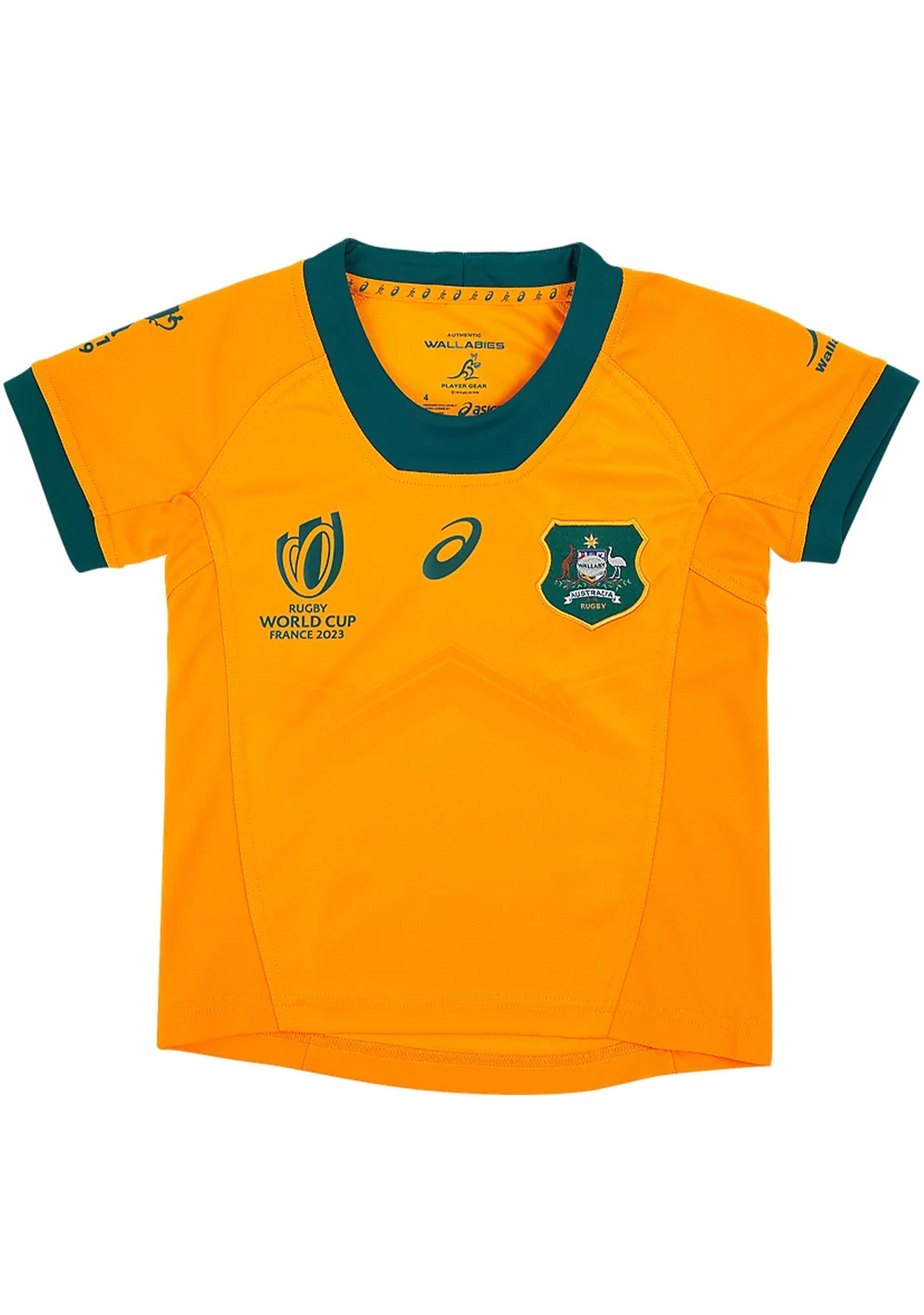 Asics Wallabies Infants RWC23 Replica Home Jersey 2114A309 750 – Jim ...