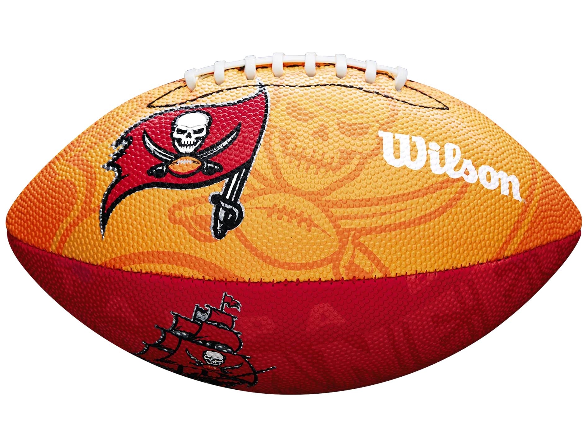 Wilson Official NFL Team Tailgate Football Tampa Bay Buccaneers WTF153 ...