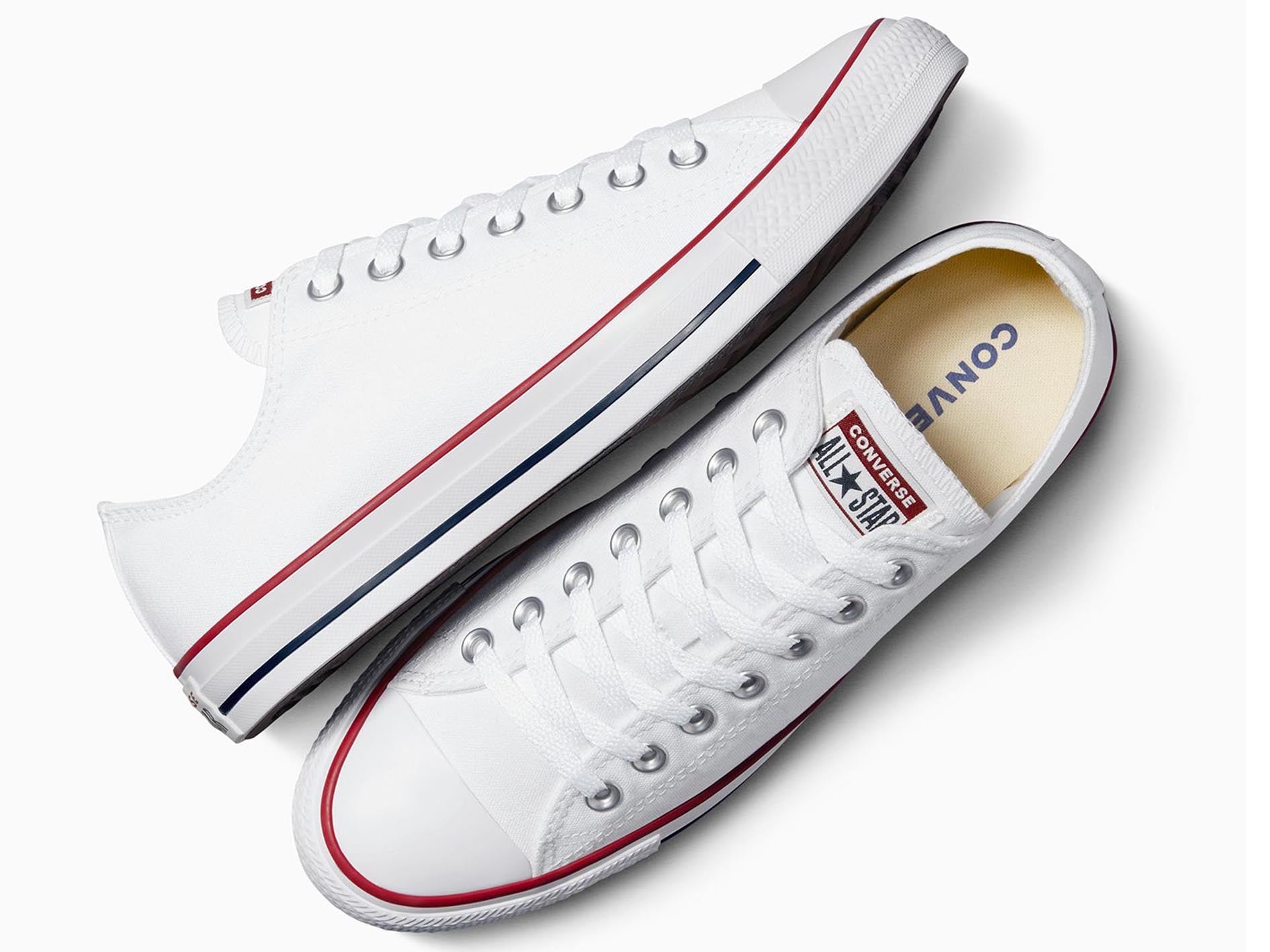 Converse Unisex Chuck Taylor Optical White LOW M7652C – Jim Kidd Sports