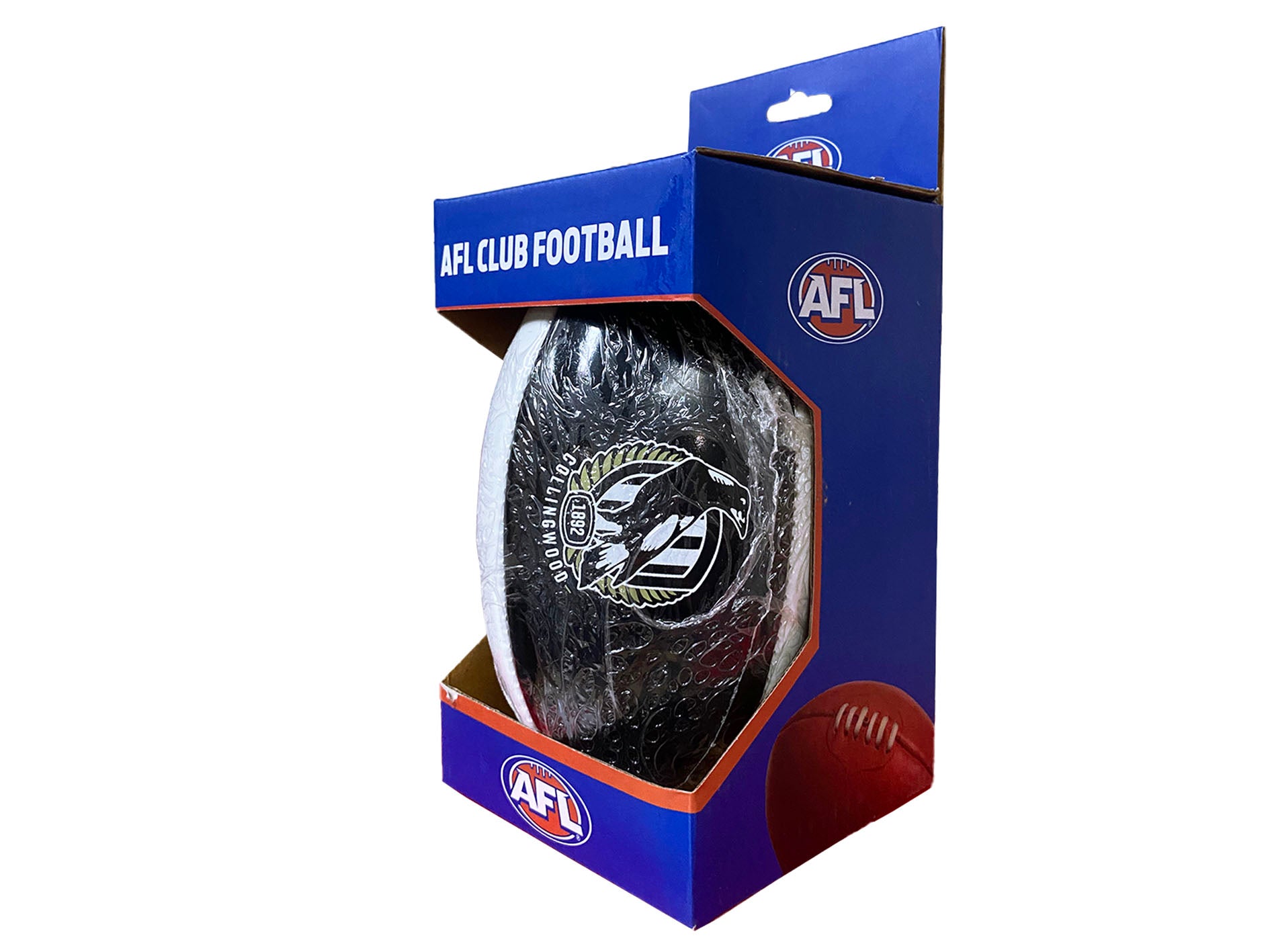 Burley PVC AFL Collingwood Magpies Footy Ball 20cm 9BA102G004 – Jim ...