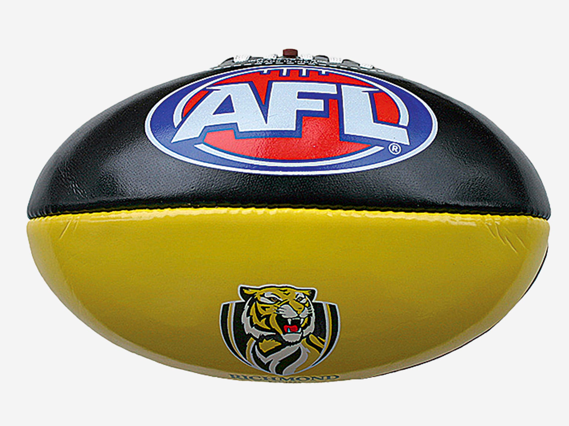 Burley PVC AFL Richmond Tigers Footy Ball 20cm 9BA102G014 – Jim Kidd Sports