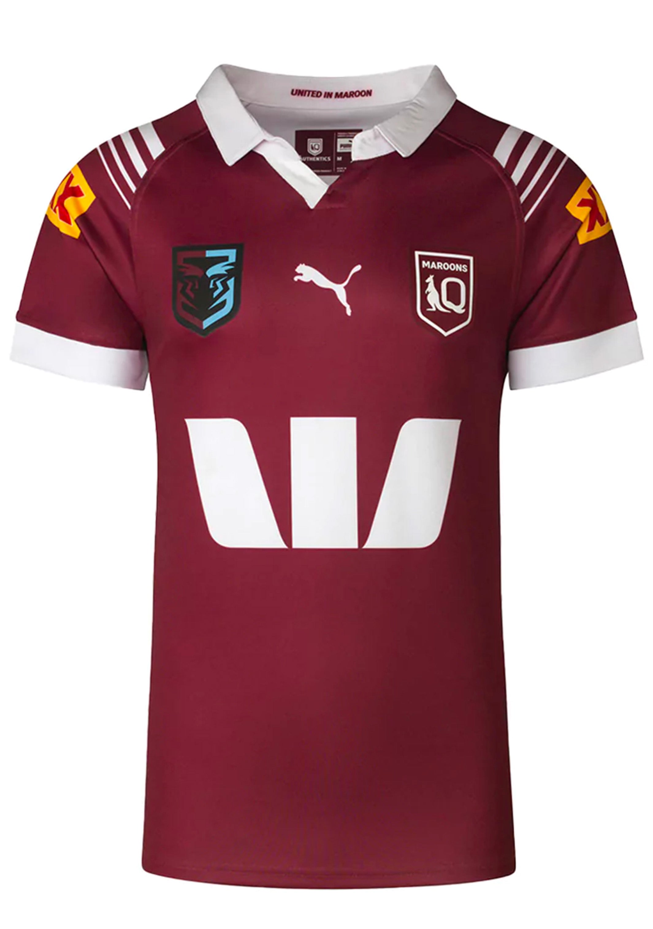 Puma Women's 2024 Queensland Maroons State of Origin Replica Jersey 77 ...