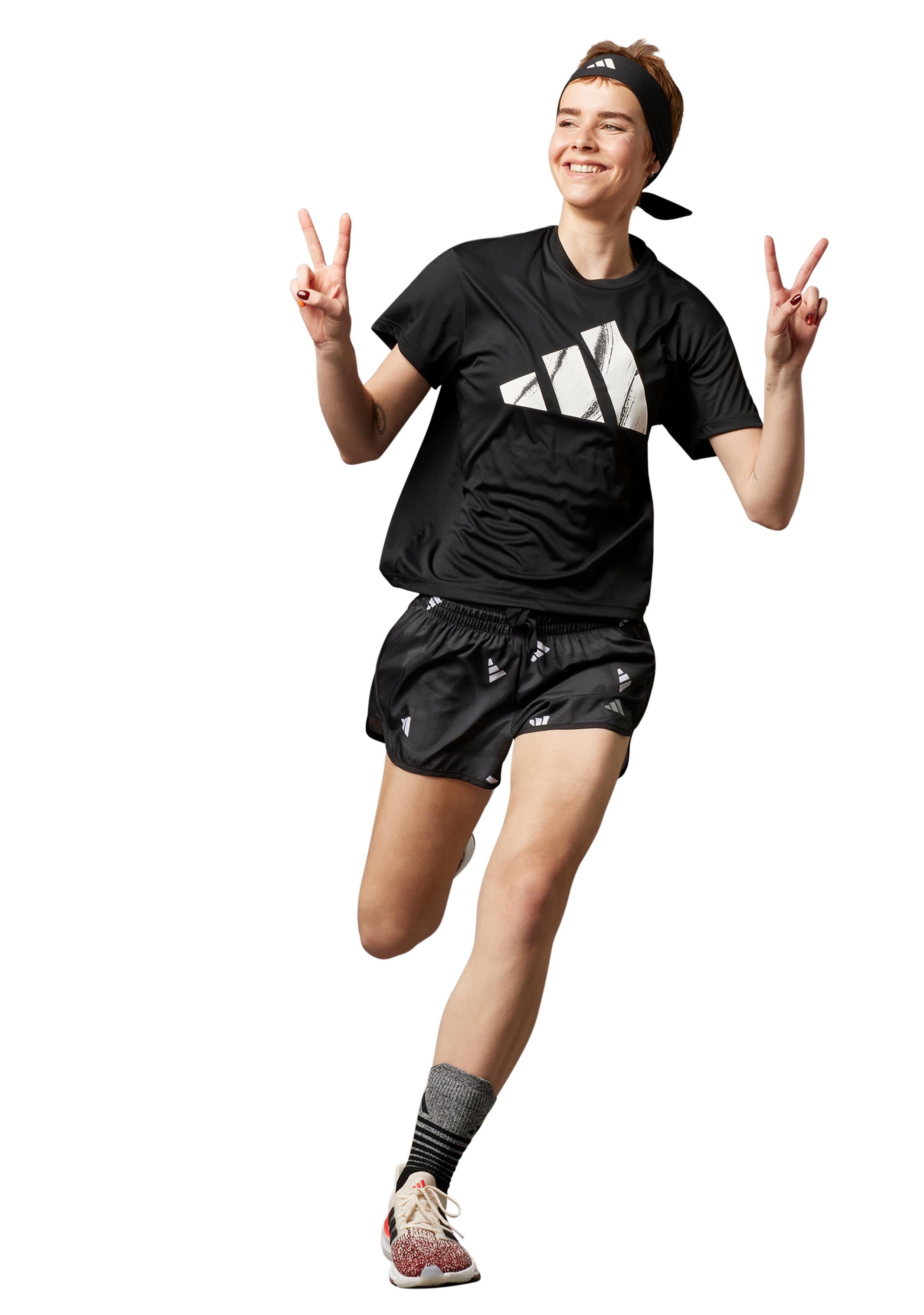 Adidas Womens Run It Brand Love T-Shirt HY6970 – Jim Kidd Sports