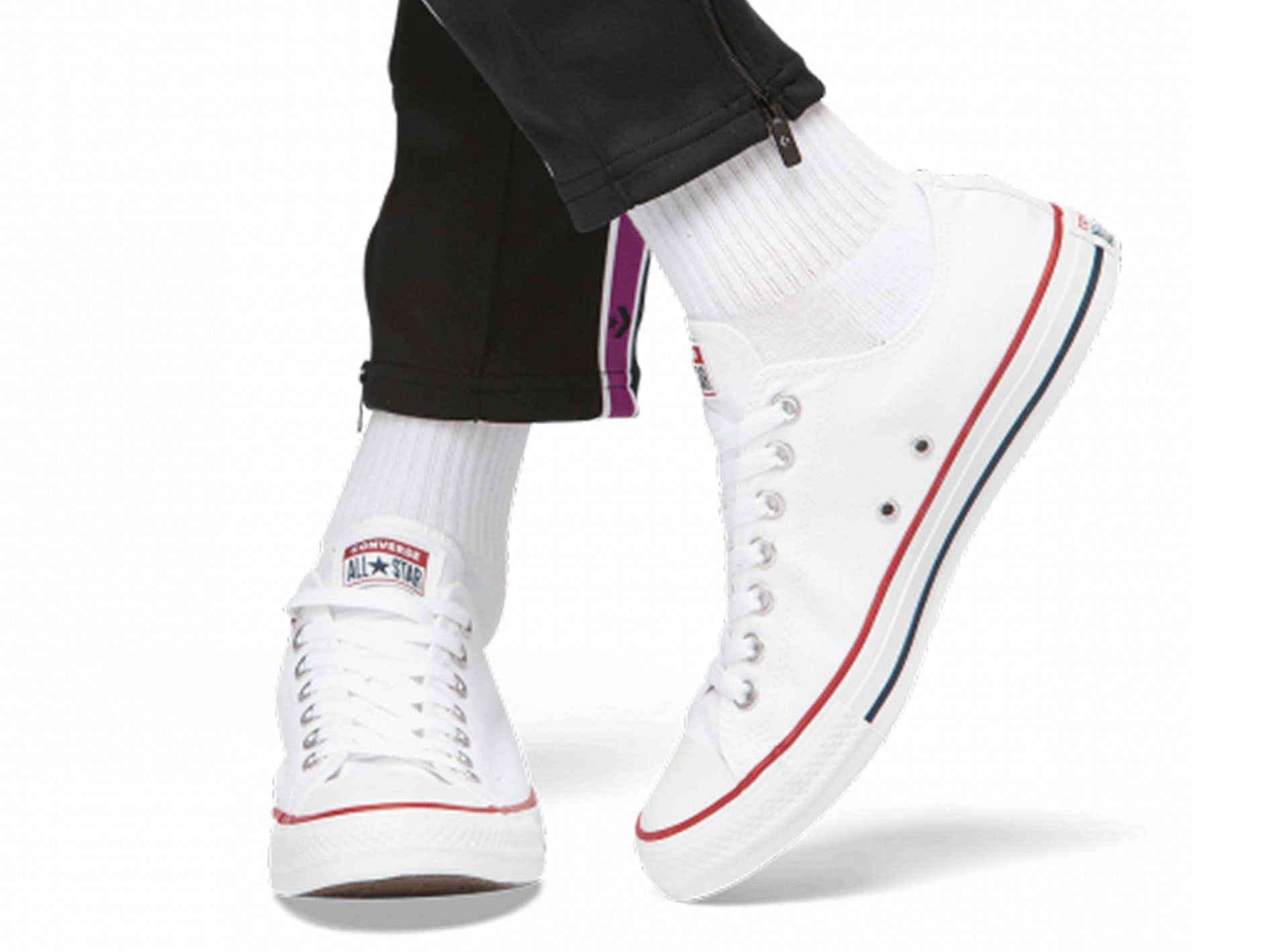 Converse Unisex Chuck Taylor Optical White LOW M7652C – Jim Kidd Sports
