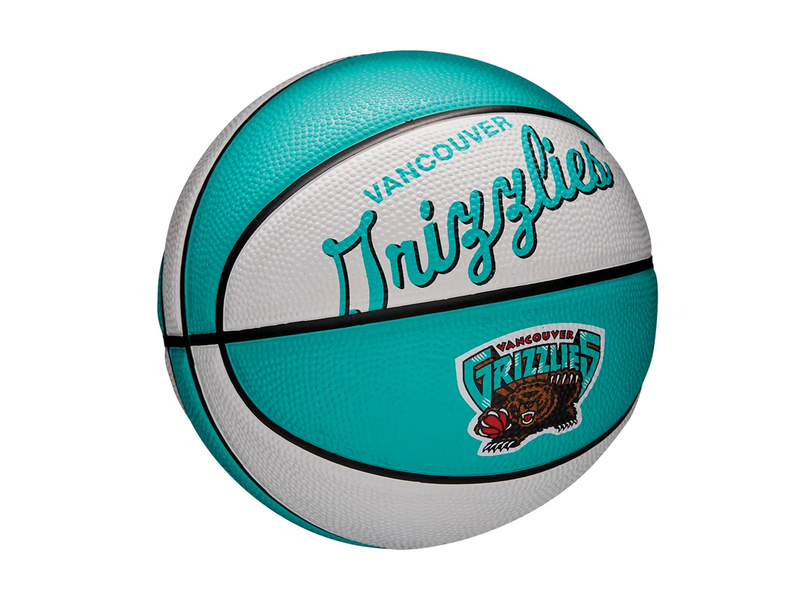 Wilson NBA Team Mini Retro Memphis Grizzlies Basketball WTB3200XBMEM ...