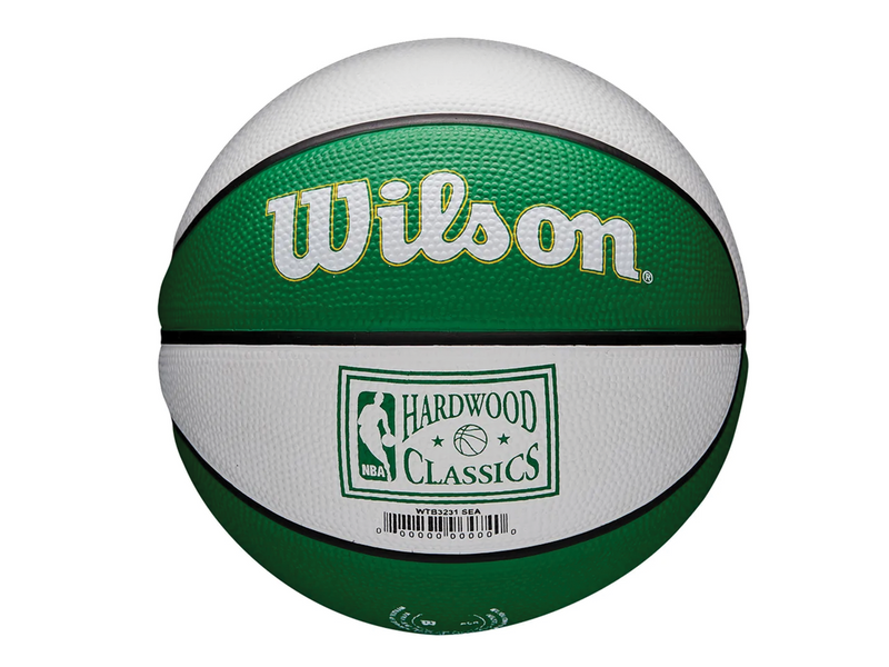 Wilson NBA Team Mini Retro Seattle Supersonics Basketball WTB3200XBSEA ...